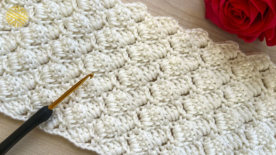 The Most Pretty Crochet Stitch You've Ever Seen! Unusual Crochet ...