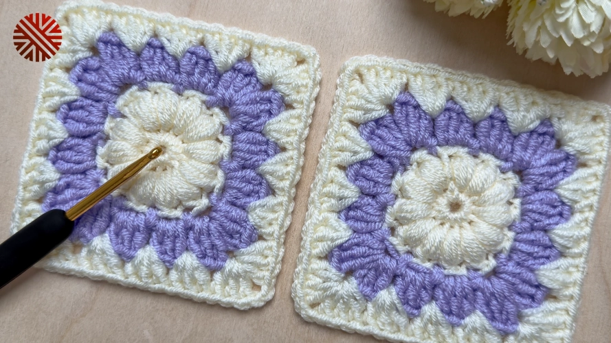 Super Easy & Unusual Granny Square Crochet Pattern for Beginners ...