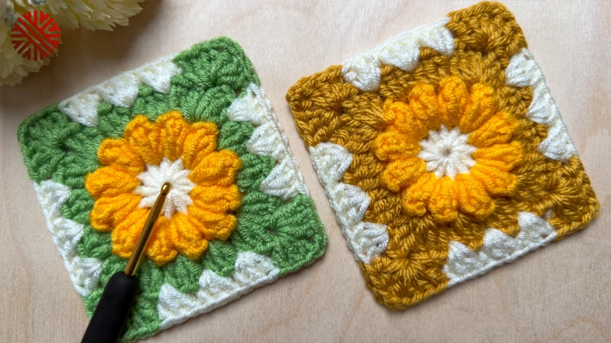 Very Easy & Lovely Granny Square Crochet Pattern for Beginners ...