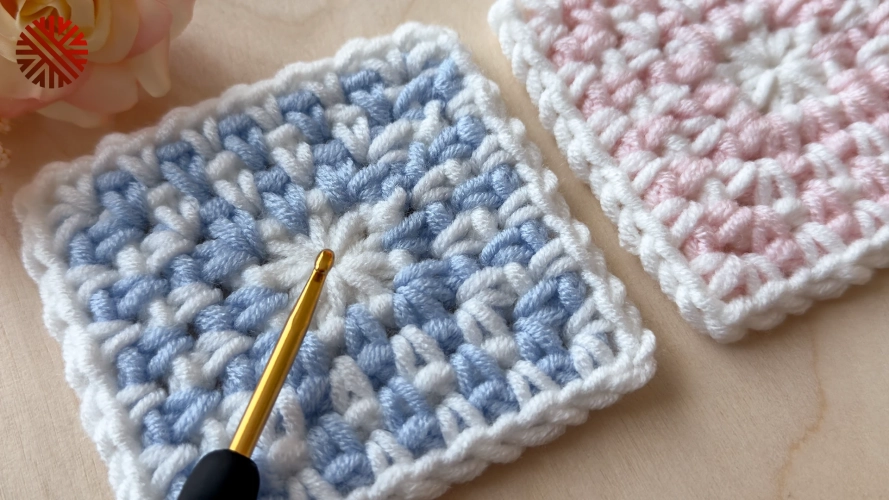 Super-Duper Easy Granny Square Crochet Pattern for Beginners - Massive ...