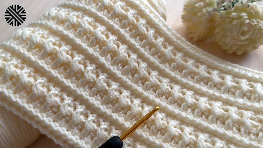 Unusual & Very Easy Crochet Pattern for Beginners - Crochet Stitch for ...